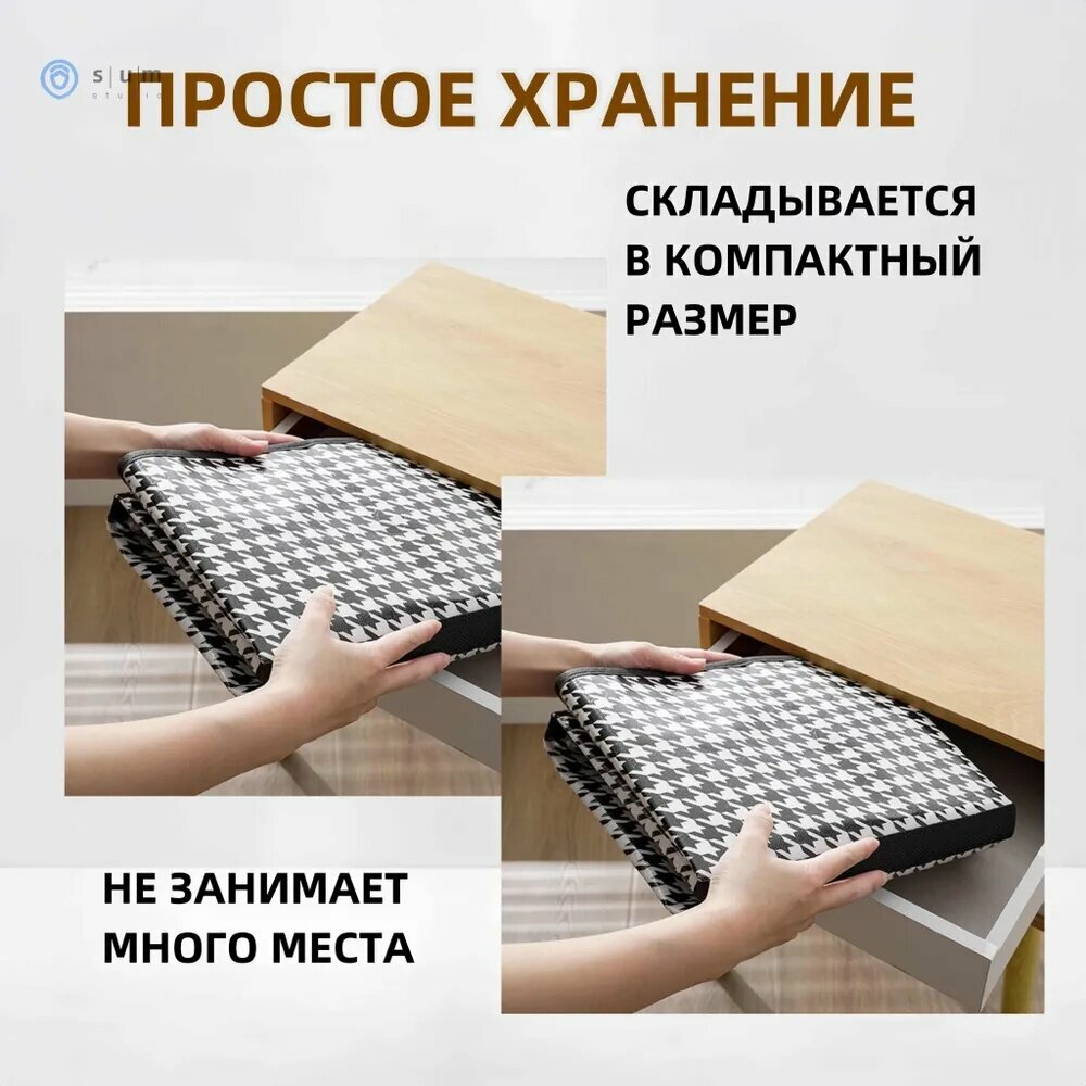 Сумка , темно-коричневый — фото 1