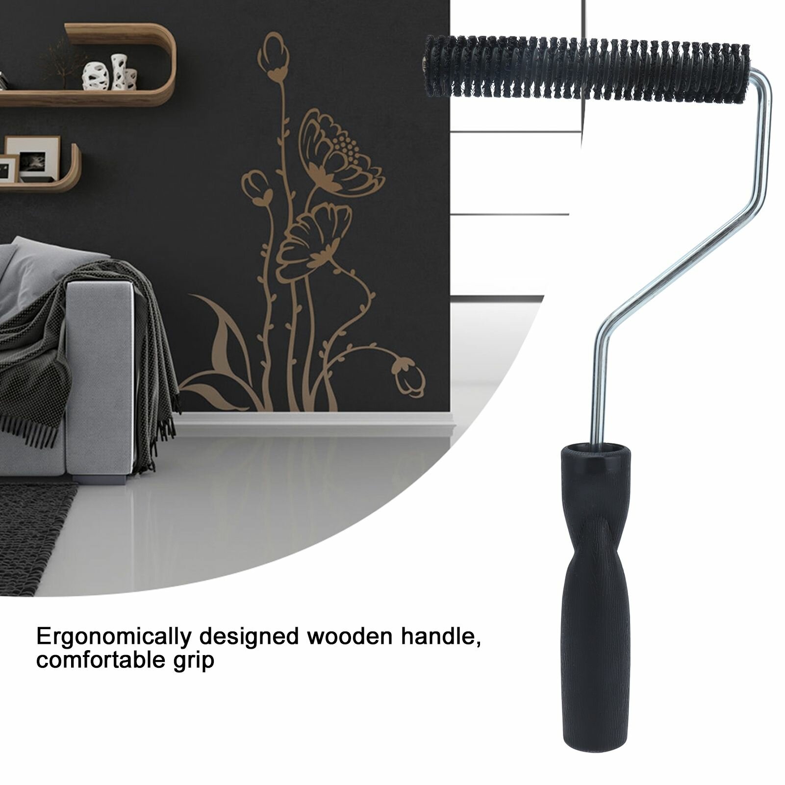 Диаметр 22x125 мм, ролик из стекловолокна, инструмент для ламинирования пузырьков, аксессуар из стекловолокна