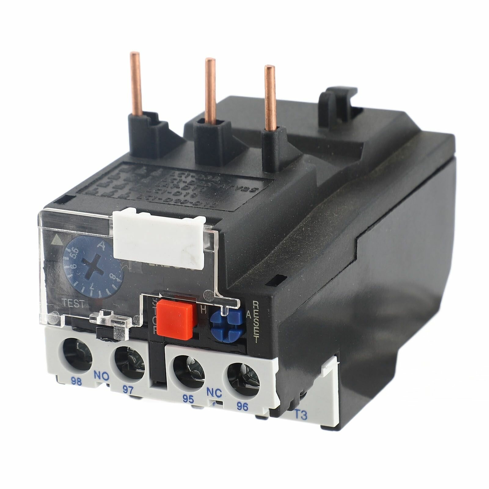 Тепловое реле перегрузки, 5,5 8A, 1 NO 1 NC, ручной/автоматический сброс