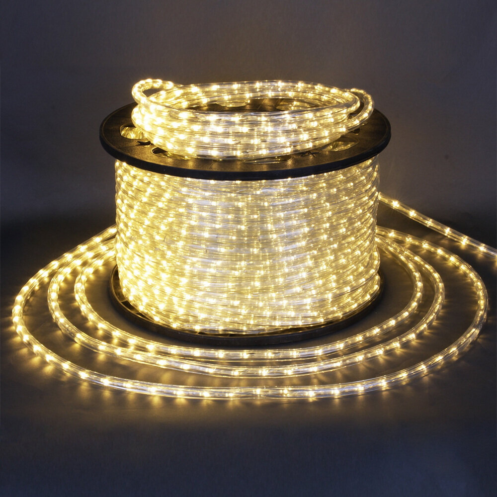 Дюралайт 13-2W-100M-220V-LED-U WW/W FLASH Sneha