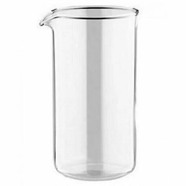 Стеклянная колба для френч-пресса TECO, жаропрочное стекло, 0,8 л.