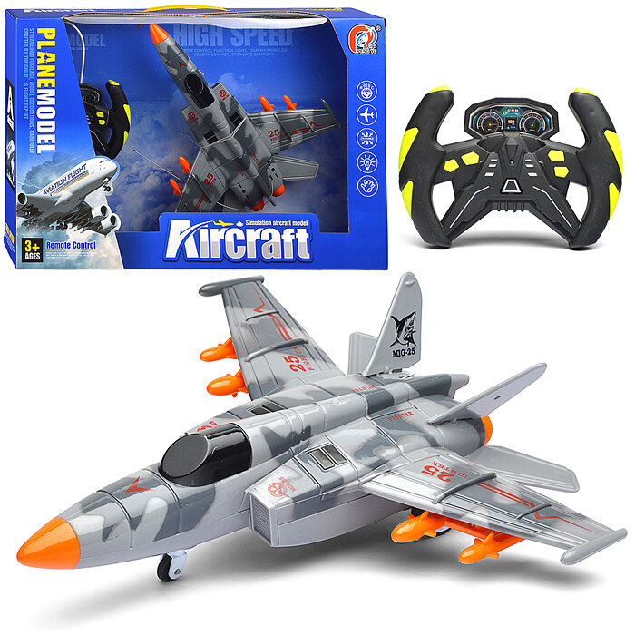 Самолет PY198-20A "Истребитель военный" р/у, 27 MHz, в коробке