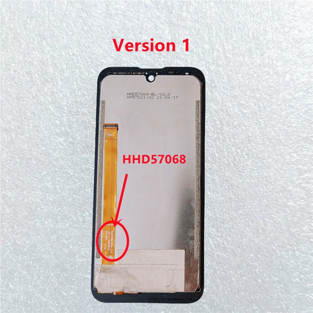 Оригинальный ЖК-дисплей для DOOGEE S59 с сенсорным экраном и дигитайзером в сборе, V1 HHD57068