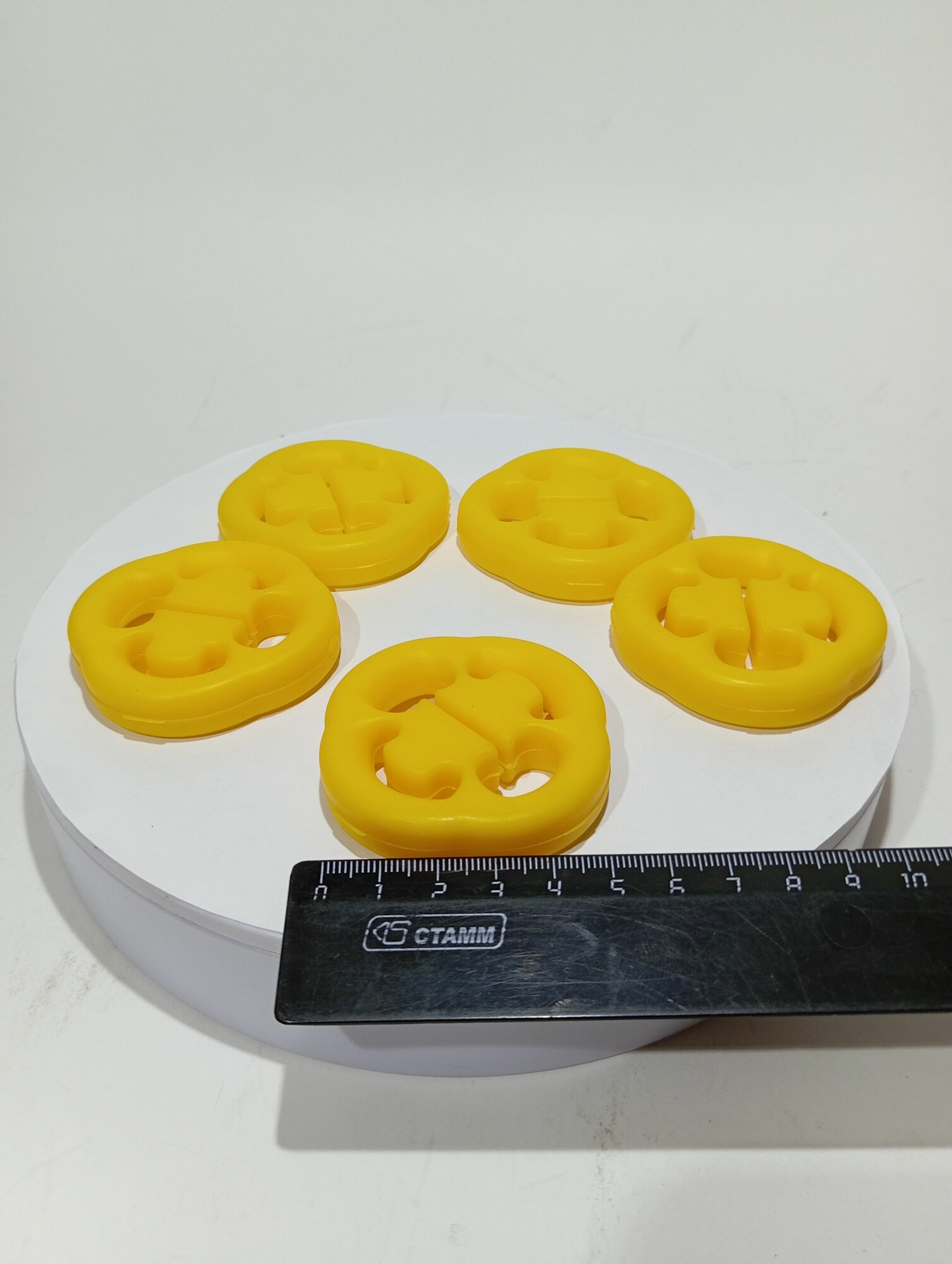 Подушки для а/м ВАЗ-2108, 2114 глушителя 5шт, полиуретан