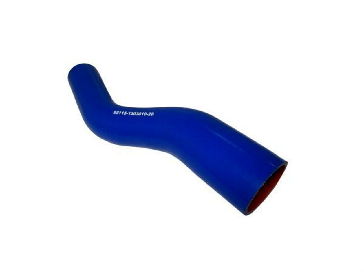 Патрубок силиконовый КАМАЗ радиатора верхний (S образный) (L290, d43/58) MOTORIST 65115-1303010-28