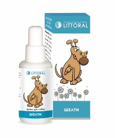 Вака Настойка лекарственных растений для собак "Шелти" (для шерсти и кожи), 50 мл