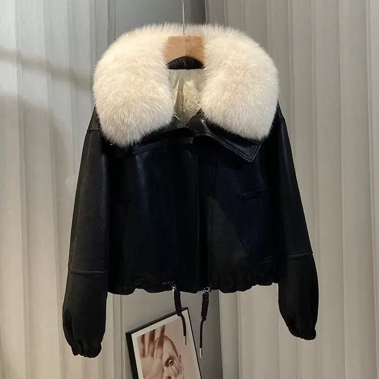 Куртка кожаная