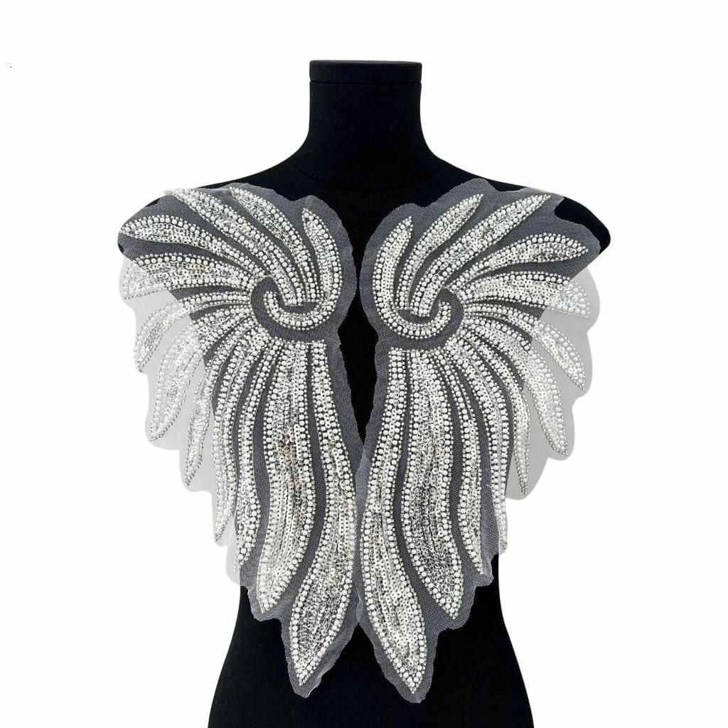 Ручные крылья для свадебных платьев, Белый