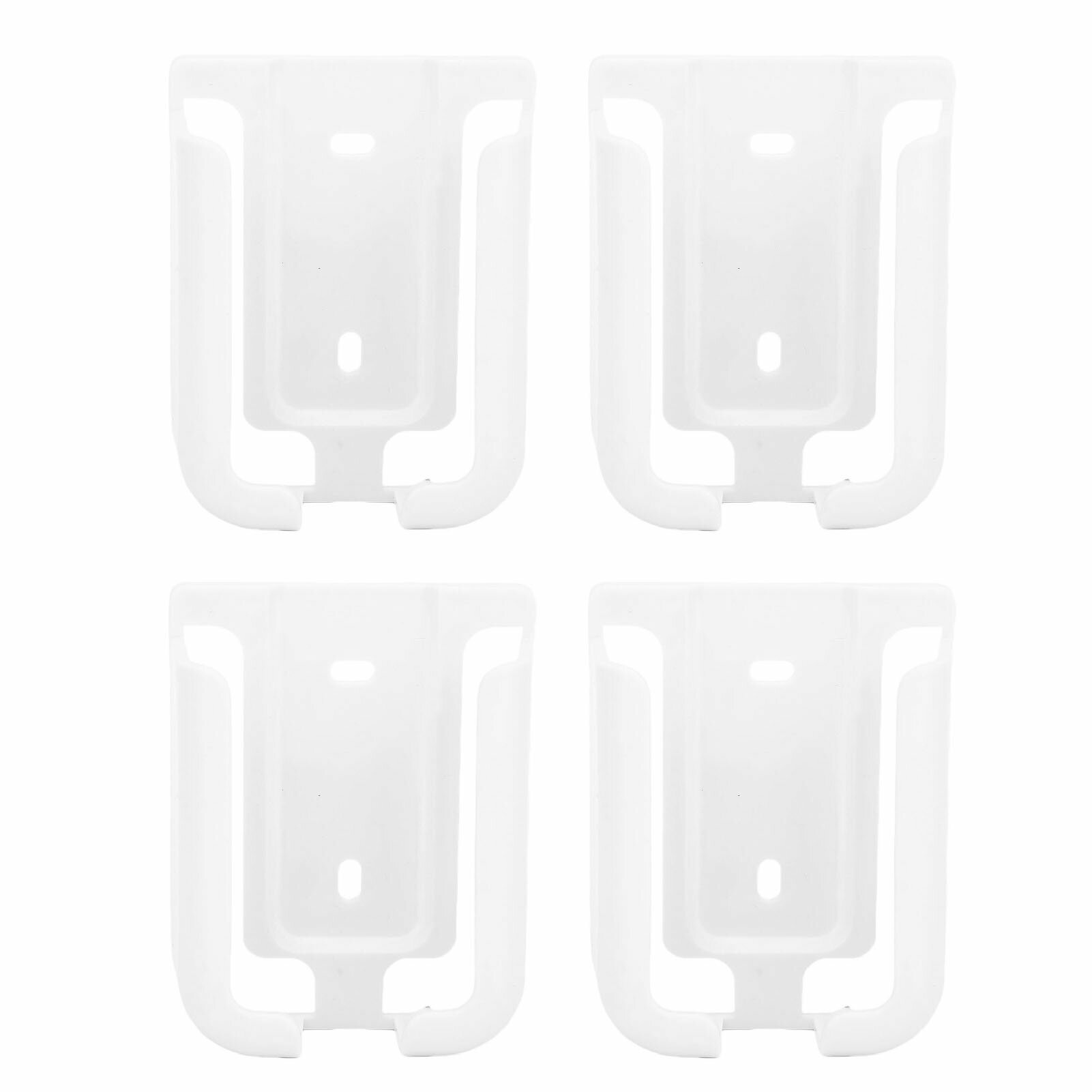 4 шт. настенных кронштейна для пультов дистанционного управления кондиционерами, подходящих для моделей MH07A MH14A MH12A MP07A, из ABS-пластика, компактные.