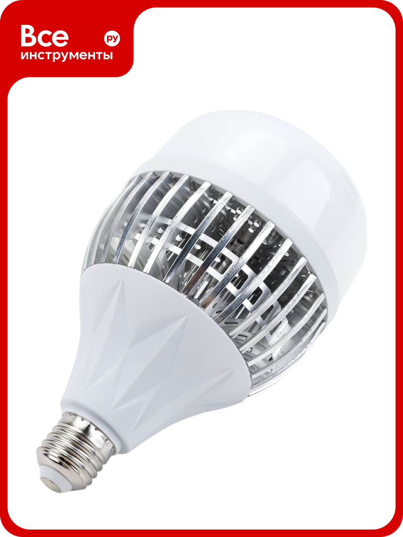 Светодиодная лампа Ecola High Power LED Premium 50W 220V универс. E27/E40 лампа 2700K 220x120mm HPUW50ELC