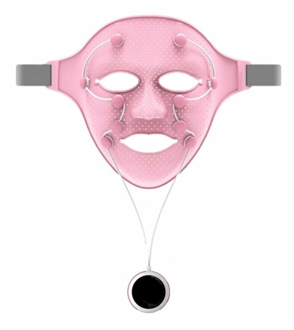 Массажер для лица GEZATONE Biolift iFace, миостимуляция, пластик, силикон, розовый