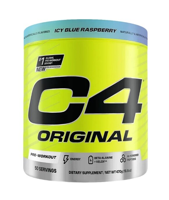 Cellucor C4 Original Pre Workout (455-475 гр, 50 порций) - Ледяная Ежевика