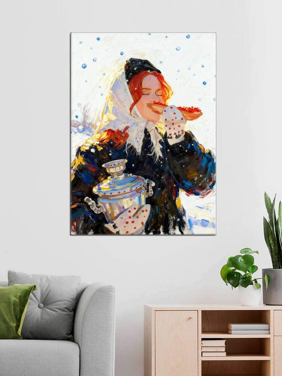 Картина на стену "Russian girls", 50х70 см