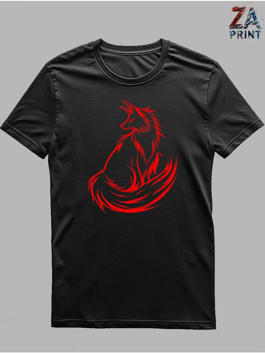 Футболка лиса