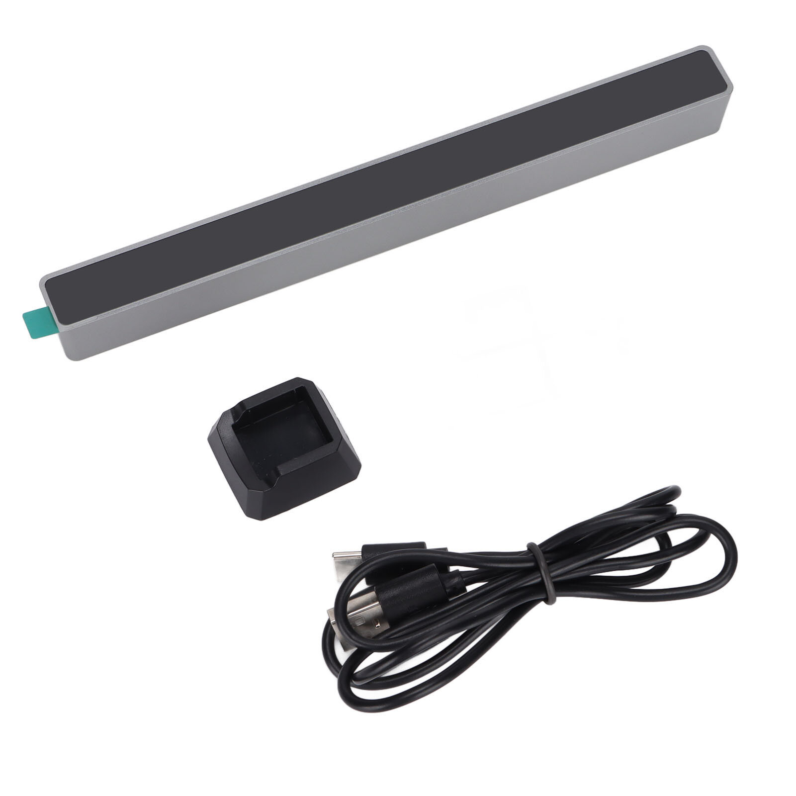 RGB LED Музыкальная лампа с управлением голосом и шумоподавлением для вечеринок и баров, подключение через Type C, серый цвет