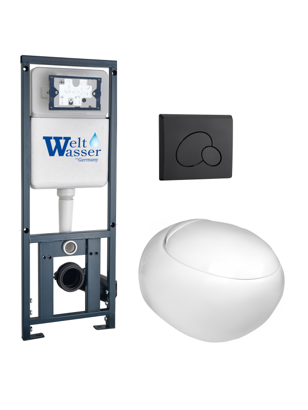 WeltWasser Комплект MARBERG 410 + JECKENBACH 004 GL-WT + MAR 410 RD MT-BL WeltWasser