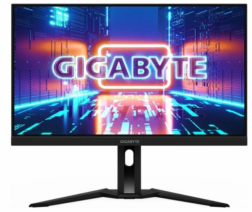 27" Монитор GIGABYTE M27Q P (9DM27QP-00-1ABEK) черный - 2560x1440 2K@165Гц, IPS, 0,5 мс, 1000:1, 400 Кд/м, 178/178, HDMI, Display Port, AMD FreeSync Premium