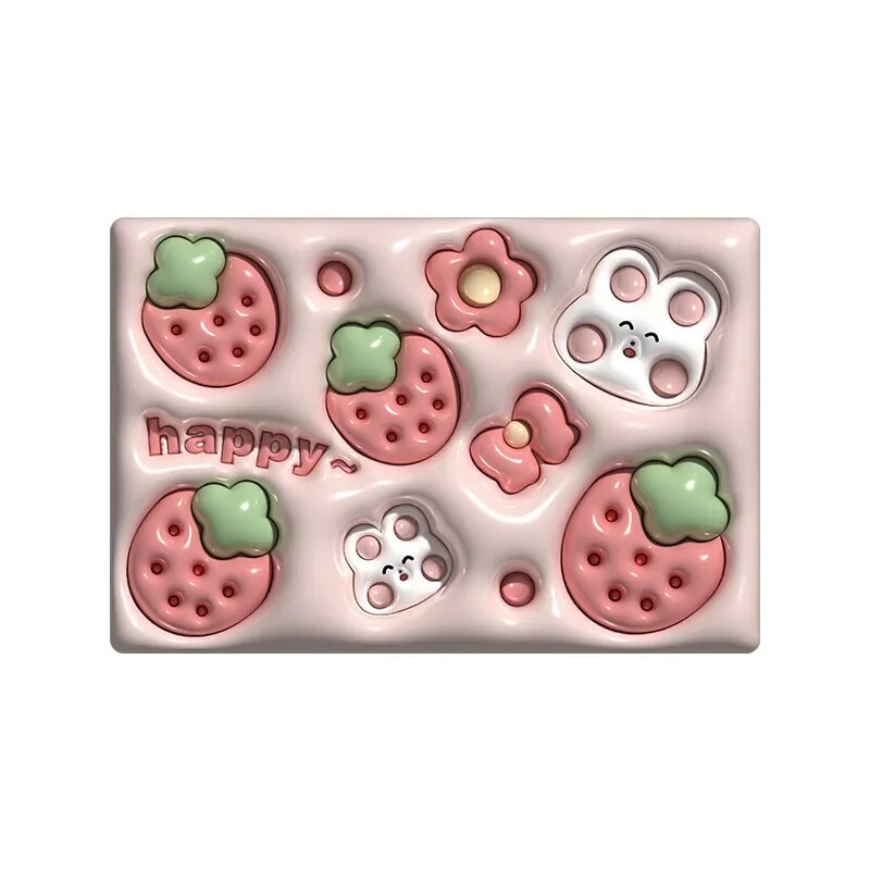 Коврики для ванной KELOSICI, 40x60cm, Розовый, Цвет товара-розовый