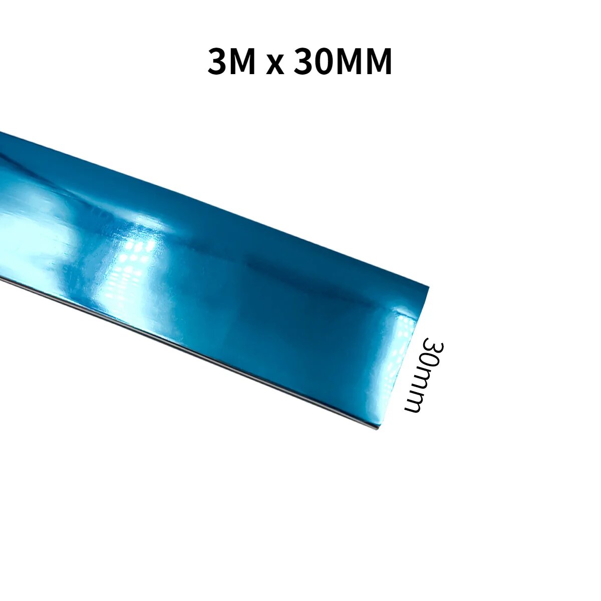 Наружная хромированная лента для кузова автомобиля 12 мм, бампер, защита для автомобильной двери, литье, Стайлинг, декоративная наклейка, 6 мм, 8 мм, 10 мм, 12 мм, 15 мм, 20 мм, 30 мм, 3M- 30mm