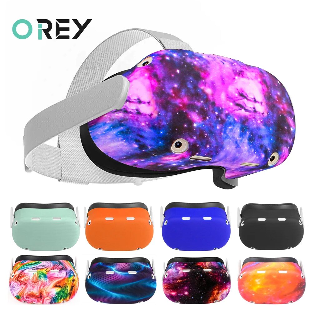 Силиконовый чехол OREY для Oculus Quest 2, phantom — фото 1