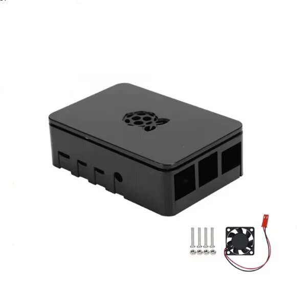 Raspberry Pi 4B модуль 1ГБ/2ГБ/4ГБ/8ГБ 4B Black Housing Fan