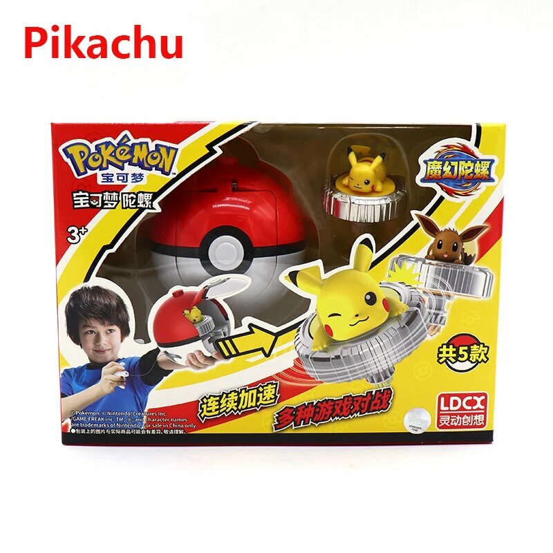 Игрушка Pokemon Pikachu с Poké Ball и фигурками