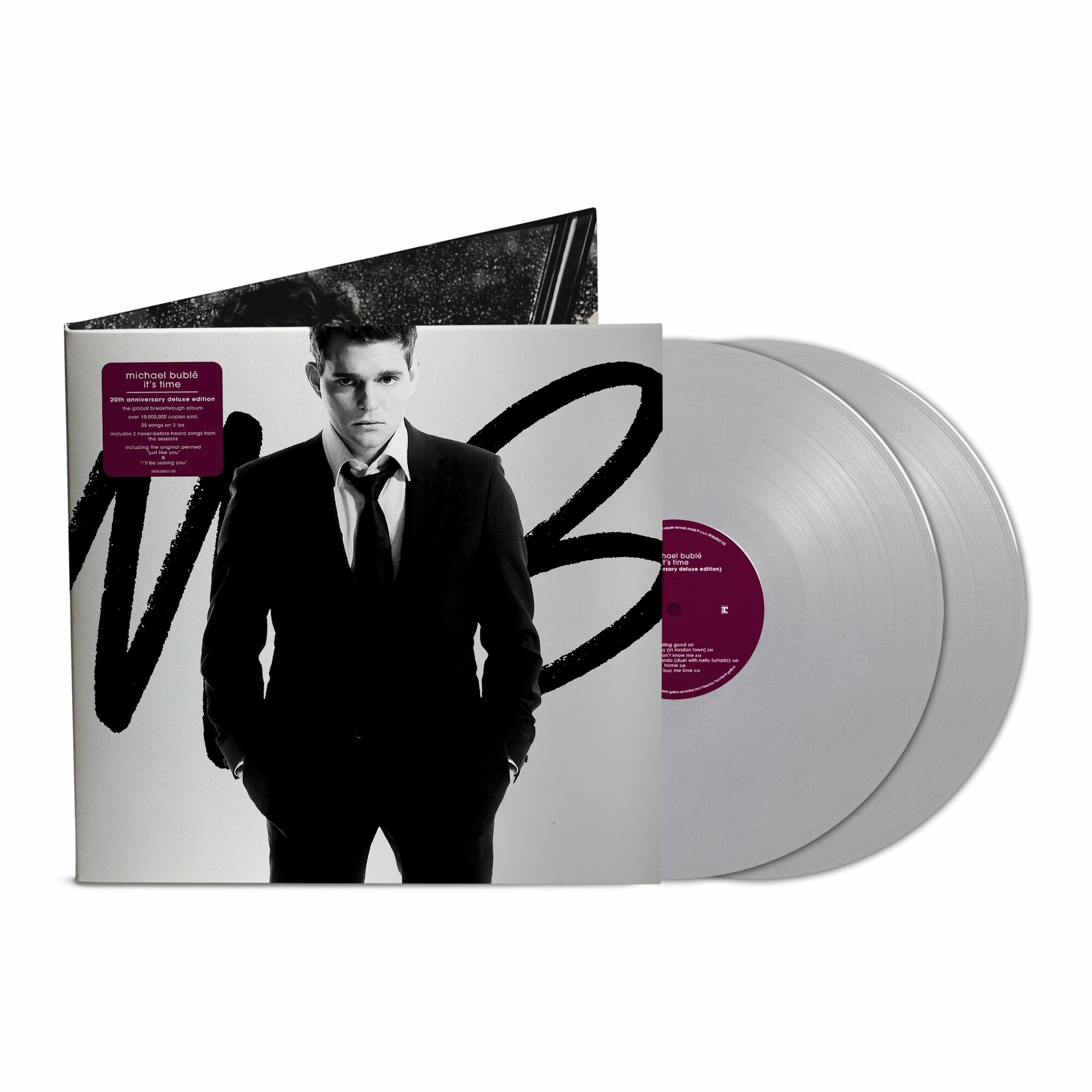 Виниловая пластинка Michael Buble - It's Time /> 2 x Vinyl, LP, Album, Special Edition, Stereo, Silver