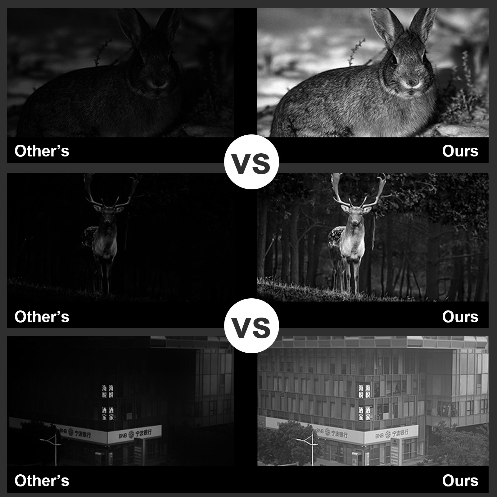 4K ночные очки с ночным видением, 8-кратный цифровой зум, дальность 350-400м, для охоты и ночного наблюдения