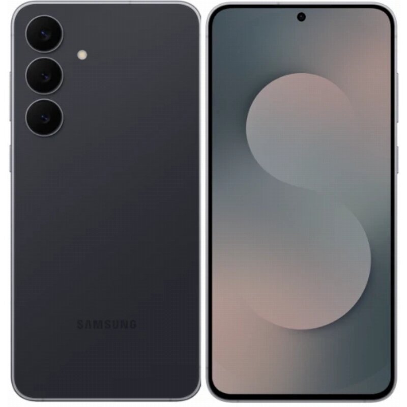 Смартфон Samsung Galaxy S25 FE, 8/128 GB, Dual: nano SIM + eSIM, Jet black, черный