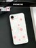 Чехол на Apple iPhone 16e/17e / Айфон 16е/17e с принтом "Розовые и белые цветы",...