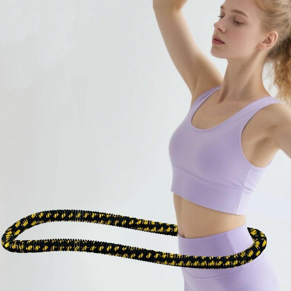 Мягкий пружинящий полиэстеровый хулахуп для массажа талии