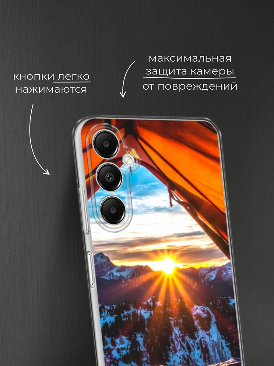 Чехол на Samsung Galaxy A05s / Самсунг Галакси A05s с принтом "Горы 7" — фото 1
