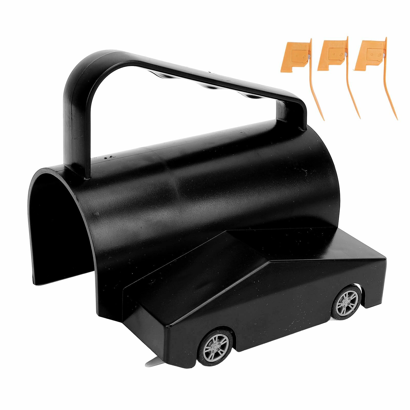 (С видео) Цилиндрический резак для бумаги с ручкой + 3 сменные головки /портативный резак для подарочной упаковки