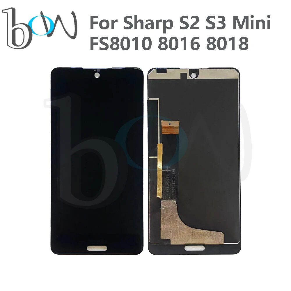 Для SHARP S2 S3 Mini FS8010 8016 8018 ЖК-дисплей, дигитайзер сенсорного экрана, стеклянная панель, датчик, полная сборка, запасные части