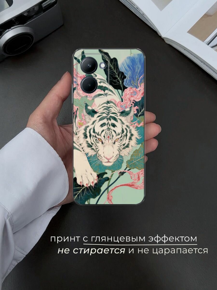 Чехол на Realme C33 / Реалми С33 с принтом "Охотник" — фото 1
