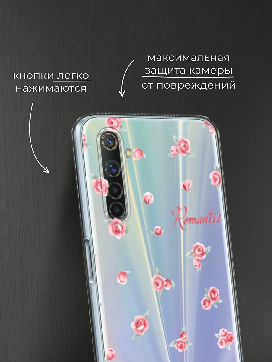 Чехол на Realme 6 / Реалми 6 с принтом "Romantic 3" — фото 1