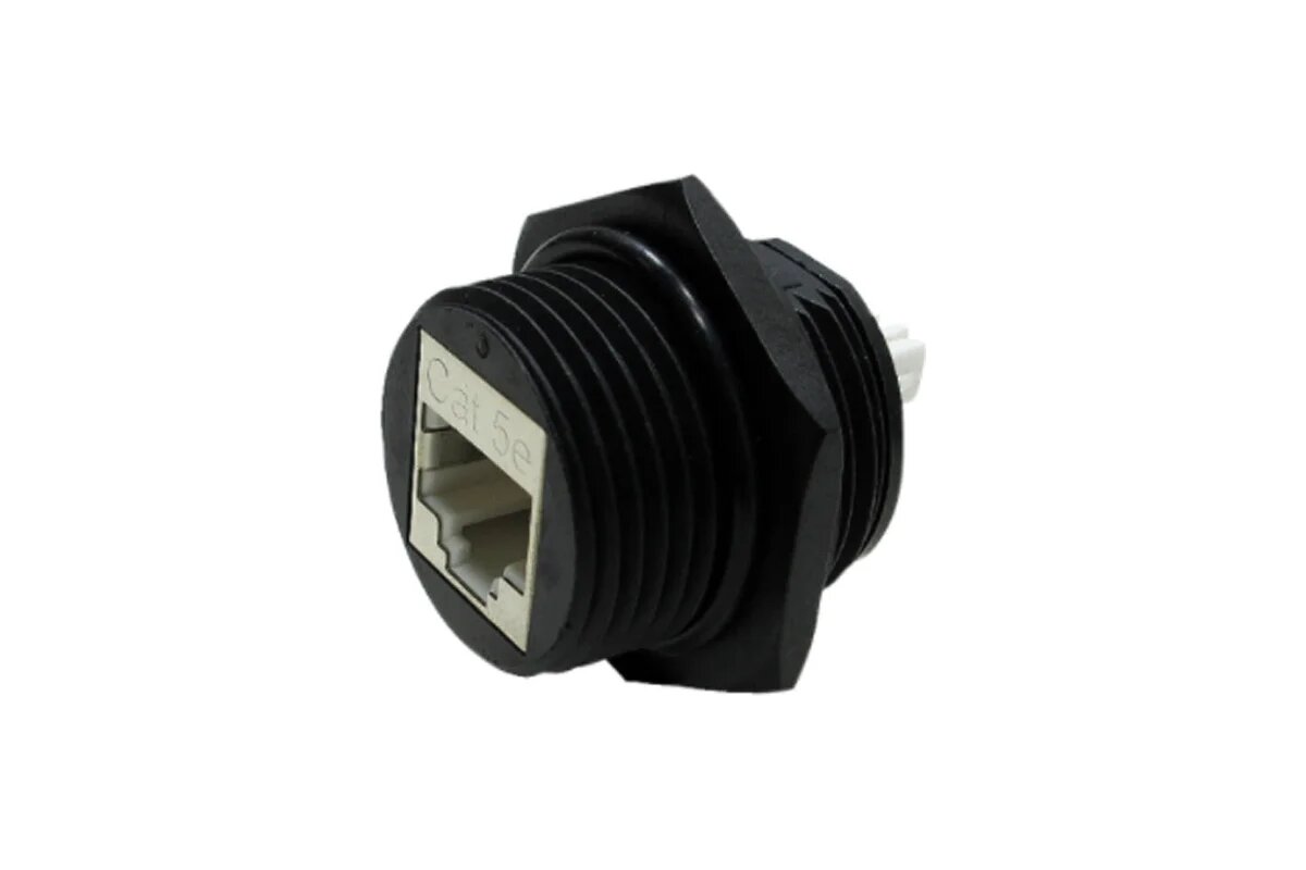 LANMASTER Индустриальная вставка Keystone RJ-45 экранированная IP67 5e LAN-OK45S5E/180-WP