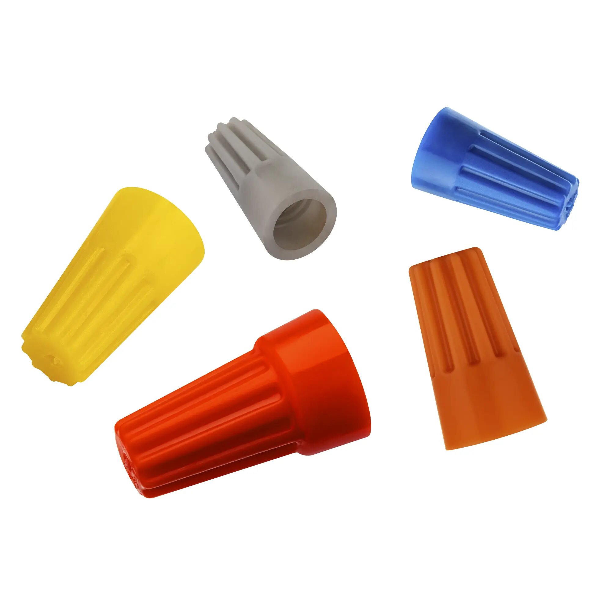 Набор изолирующих зажимов СИЗ 1-5 цветов многоцветный 155 шт для кабельной электропроводки