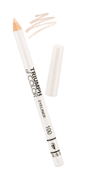 Triumph Cw-212 - Triumph Of Color Eyeliner Карандаш для глаз 1,4 г. №100 белый