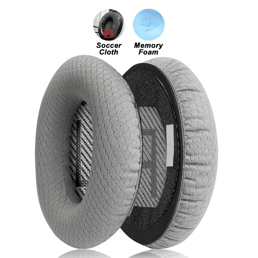 Амбушюры для наушников BOSE из кожи с эффектом памяти Gray Colth