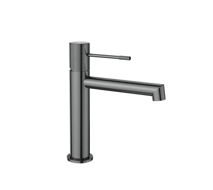 Смеситель для раковины Vincea Desire VBF-1D1GM вороненая сталь