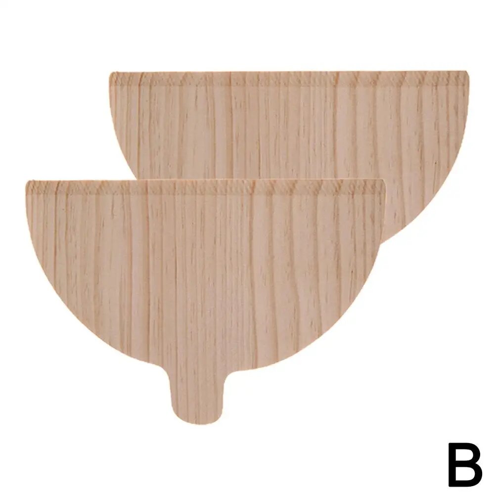 Деревянная пекарская лопата для пиццы 2PCS