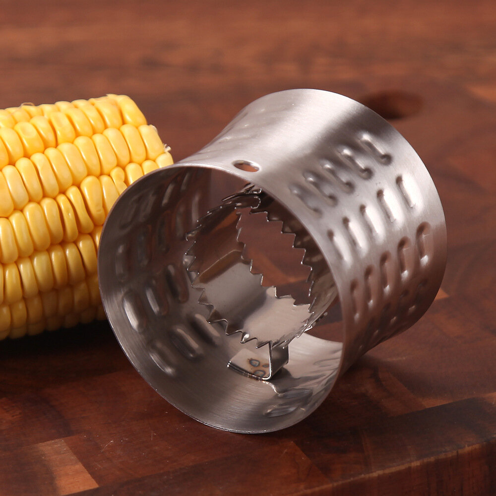 Прямые поставки с завода: нержавеющая сталь, вращающийся инструмент для чистки кукурузы, креативная терка для кукурузы, кухонный гаджет