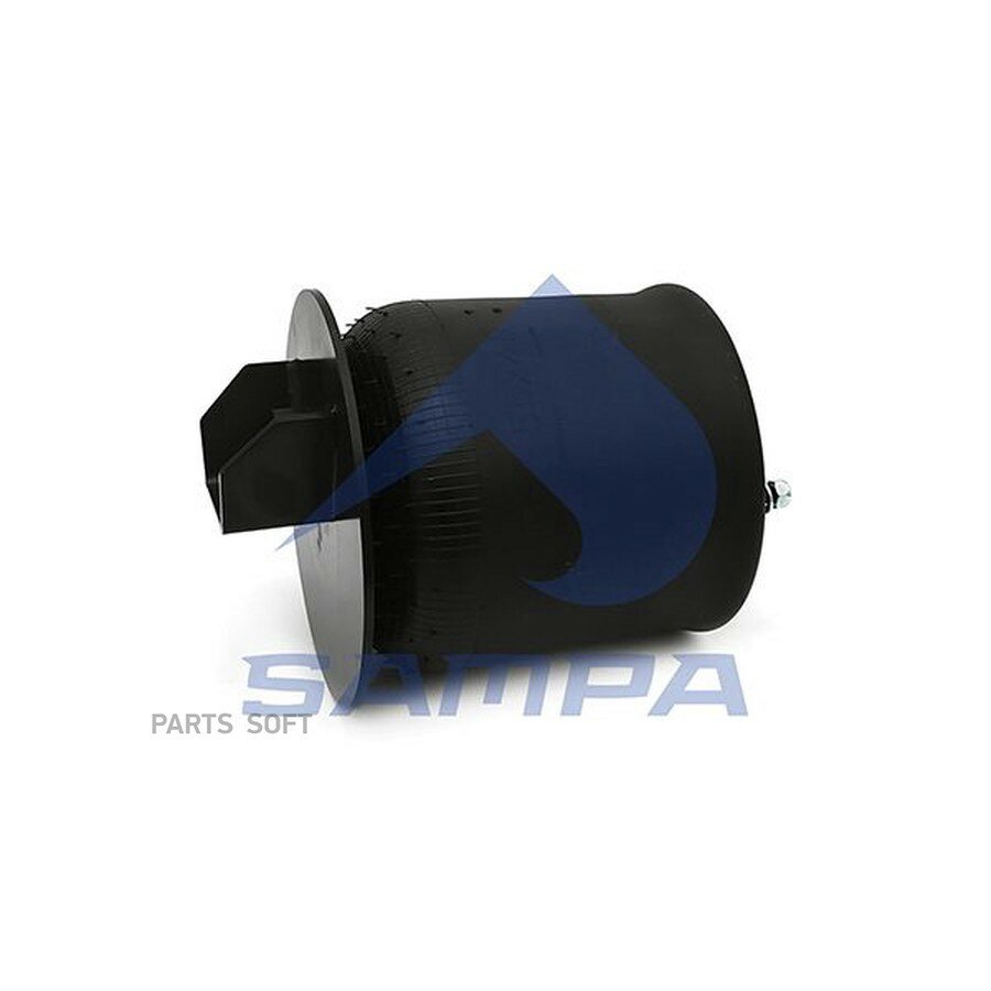 Пневмопод. в сборе!2шп-штуцер M16x1.5 низ 2 шп M12x1.25\KAMAZ 5490 от официального дистрибьютора, SAMPA, артикул SP55245K