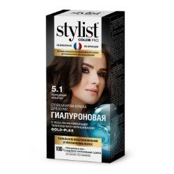 0129 Стойкая крем-краска Тон 5.1 Холодный каштан, 115мл