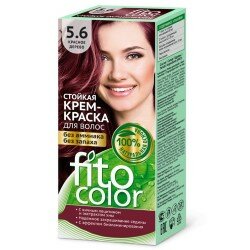 Краска для волос Fitocolor тон 5.6 Красное дерево 115мл