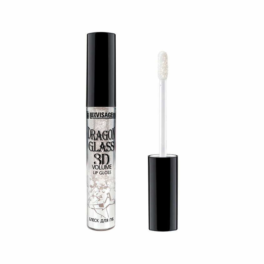 Блеск для губ LUXVISAGE DRAGON GLASS 3D VOLUME LIP GLOSS тон 02 unicorn