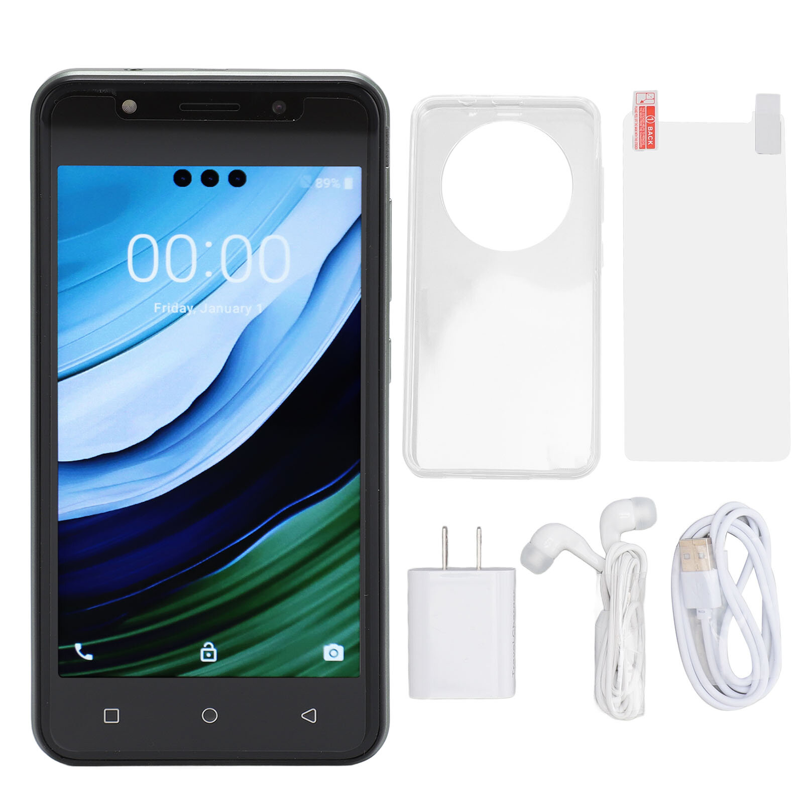 Смартфон Mate60 Pro с экраном 5 дюймов, 4 ГБ оперативной памяти, 32 ГБ встроенной памяти, разрешением экрана 720 x 1600, основной камерой 16 Мп, фронтальной камерой 8 Мп, функцией разблокировки по лиц