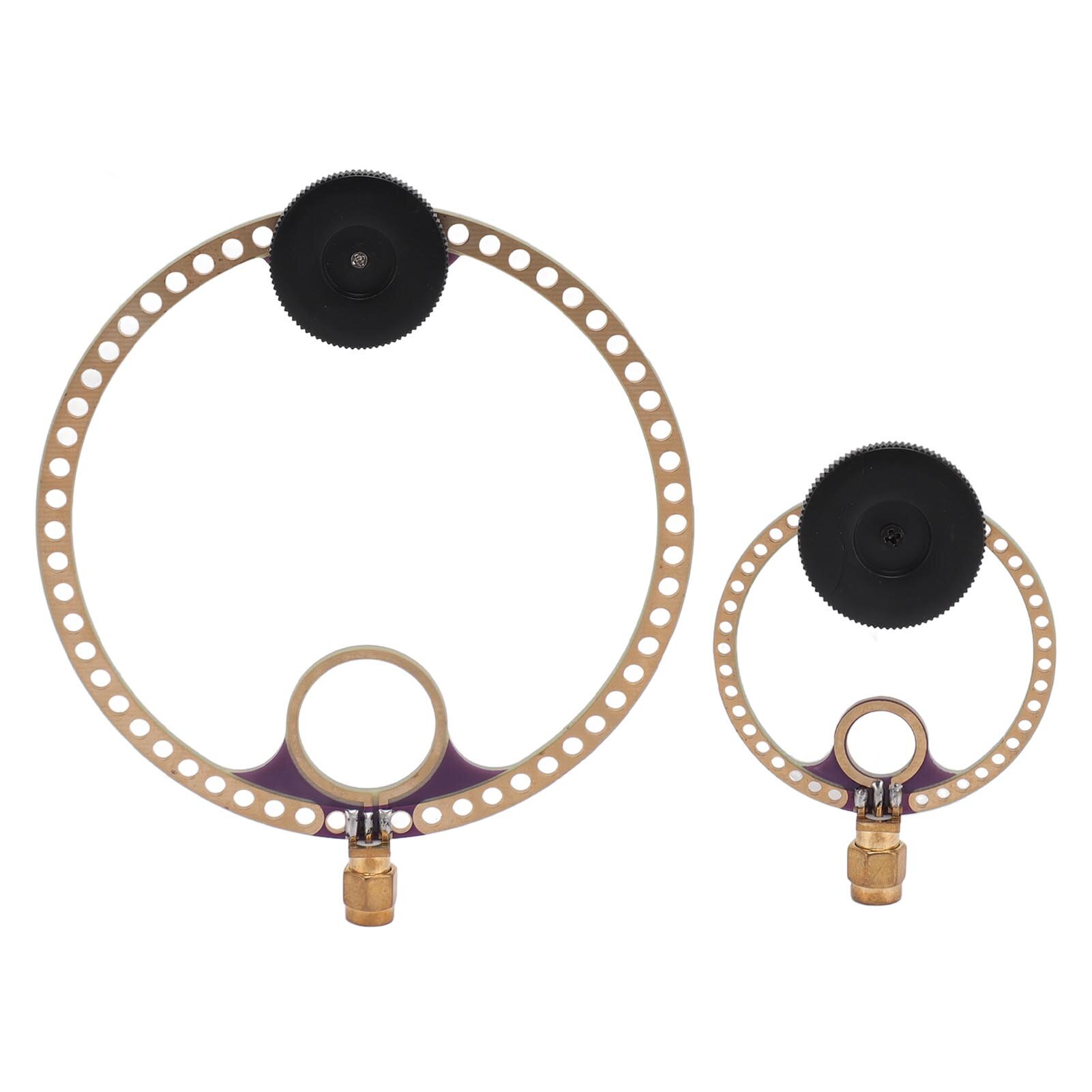 Малая рамочная антенна 400M - 490MHz 80M - 150MHz VHF UHF FM рамочная антенна для радиоприемника HFDY Malahiteam DSP DSP2, 2 шт.