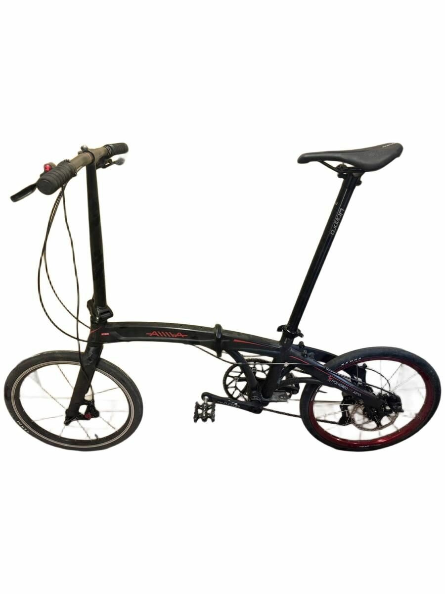 Складной велосипед CNC BIKES 20", 8,5кг, 3 скорости, дисковый тормоз, чёрный